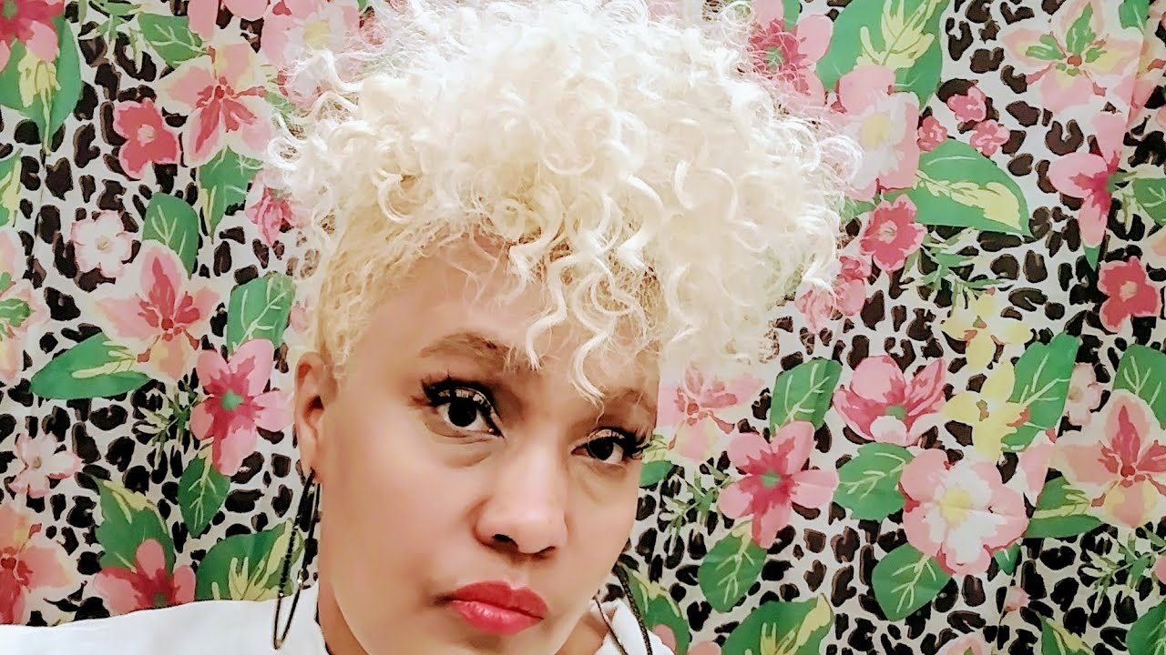 DIY Vertical Wig (TWA Hair) - YouTube