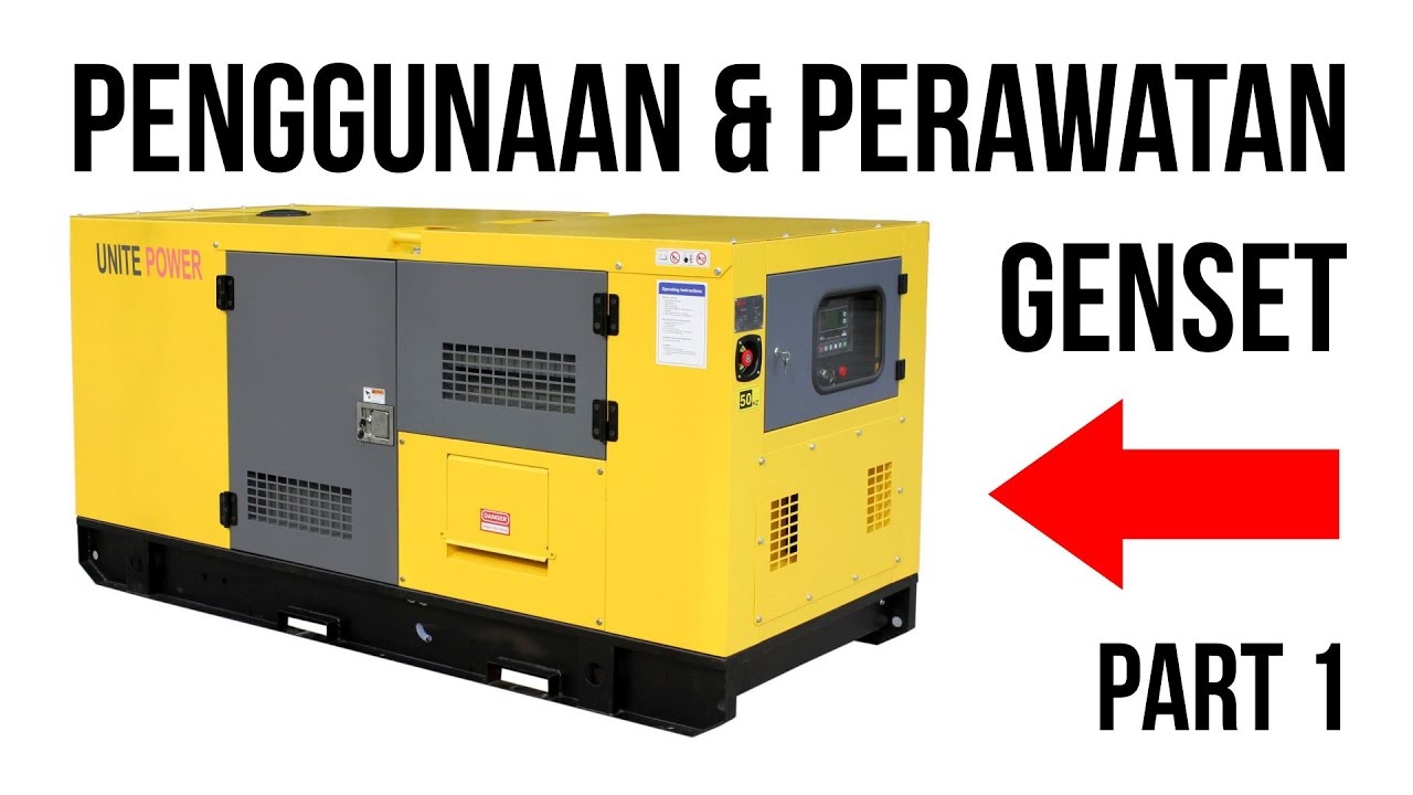 Tutorial Penggunaan dan Perawatan Genset Solar PART 1 - YouTube