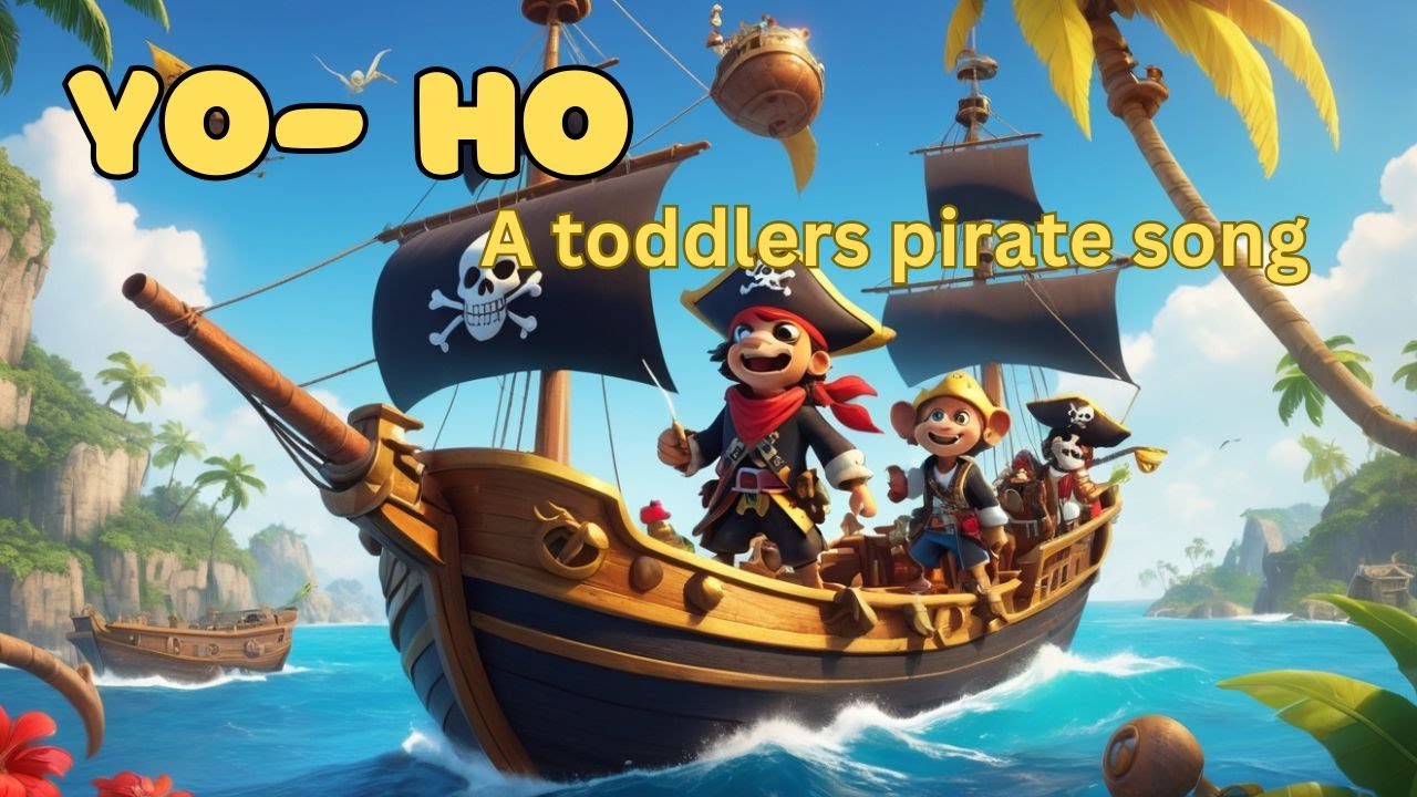 🏴‍☠️ A Toddler’s Pirate Song! Yo Ho! Sing Along & Hunt for Treasure! 🎶⚓ ...