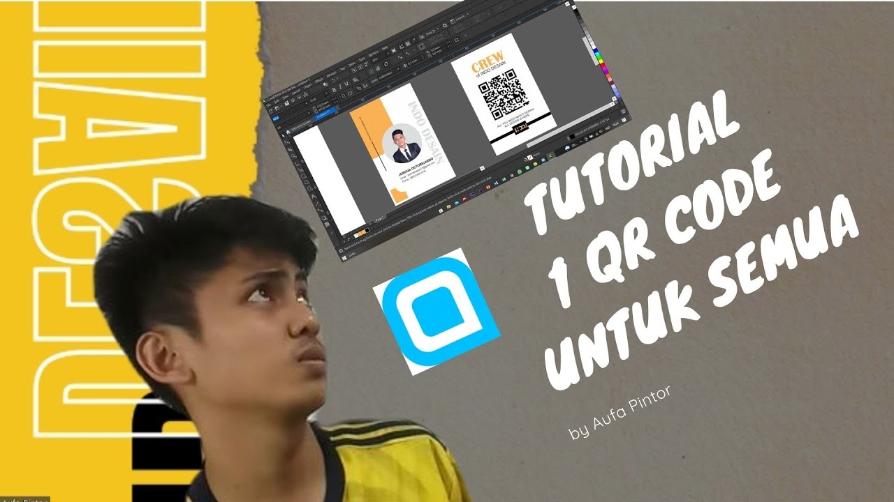 tutorial membuat scan QR Code, 1 QR bisa untuk semua (wa,ig,youtube,dll ...