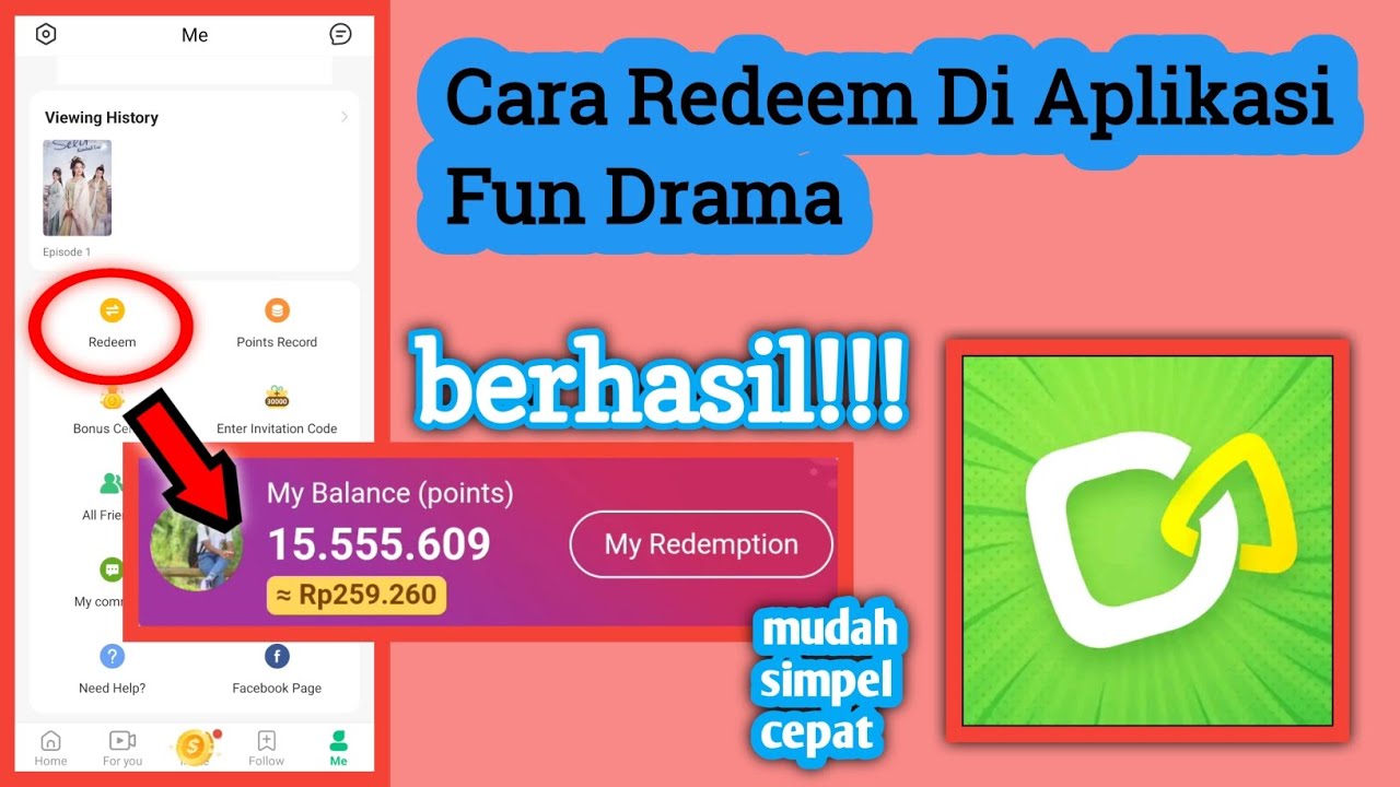 Cara Redeem Fun Drama | Cara Redeem Point Fundrama - YouTube