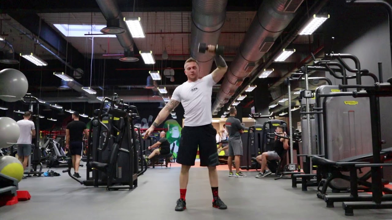 Dumbbell Single Arm Snatches - YouTube