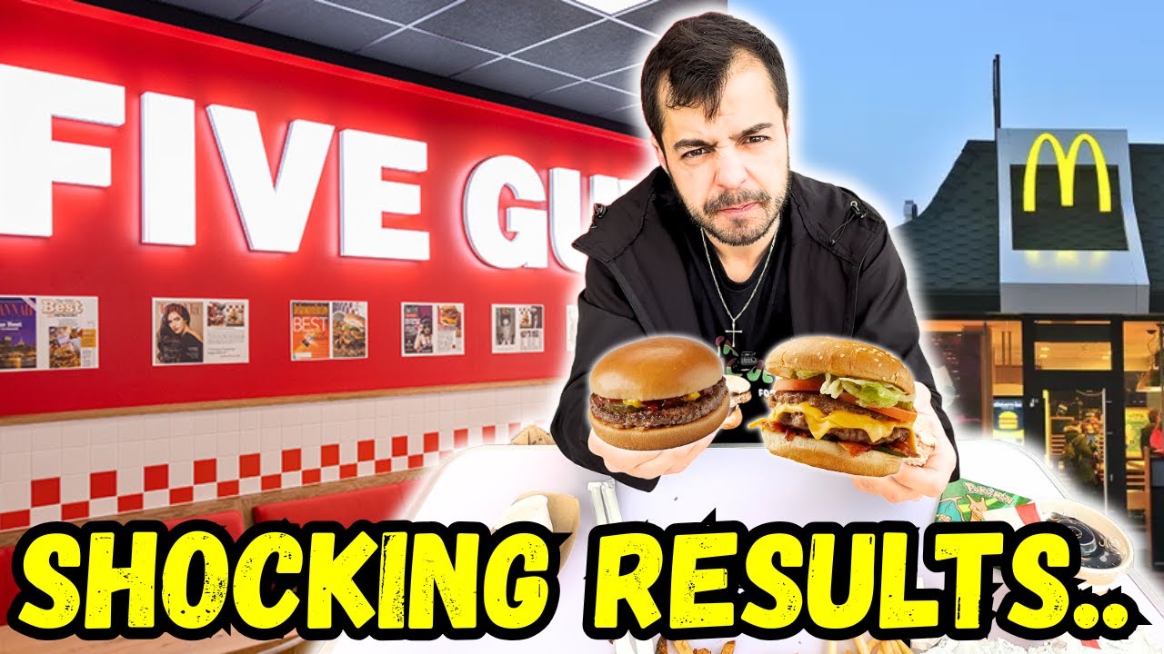 We Compared Mcdonald's Happy Meal to Five Guys Kids Meal... SHOCKING ...