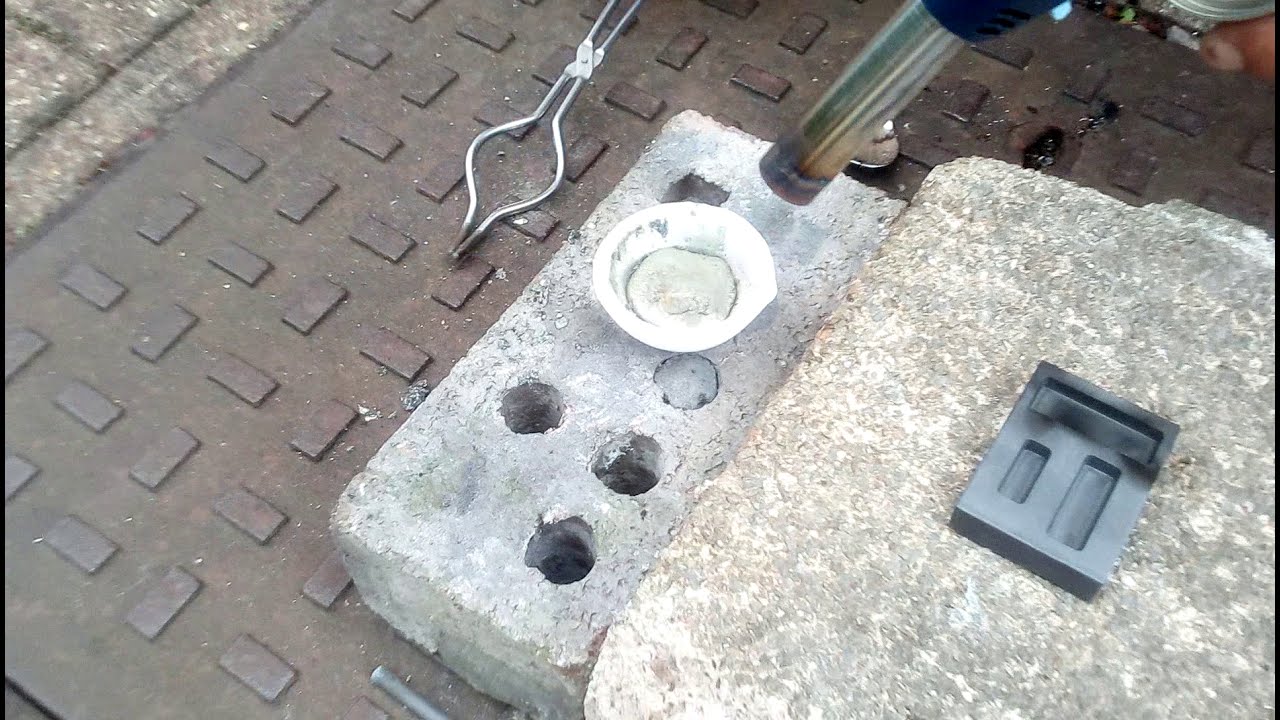 Scrap Silver Solder Recovery,Ingot Casting.🔥 - YouTube