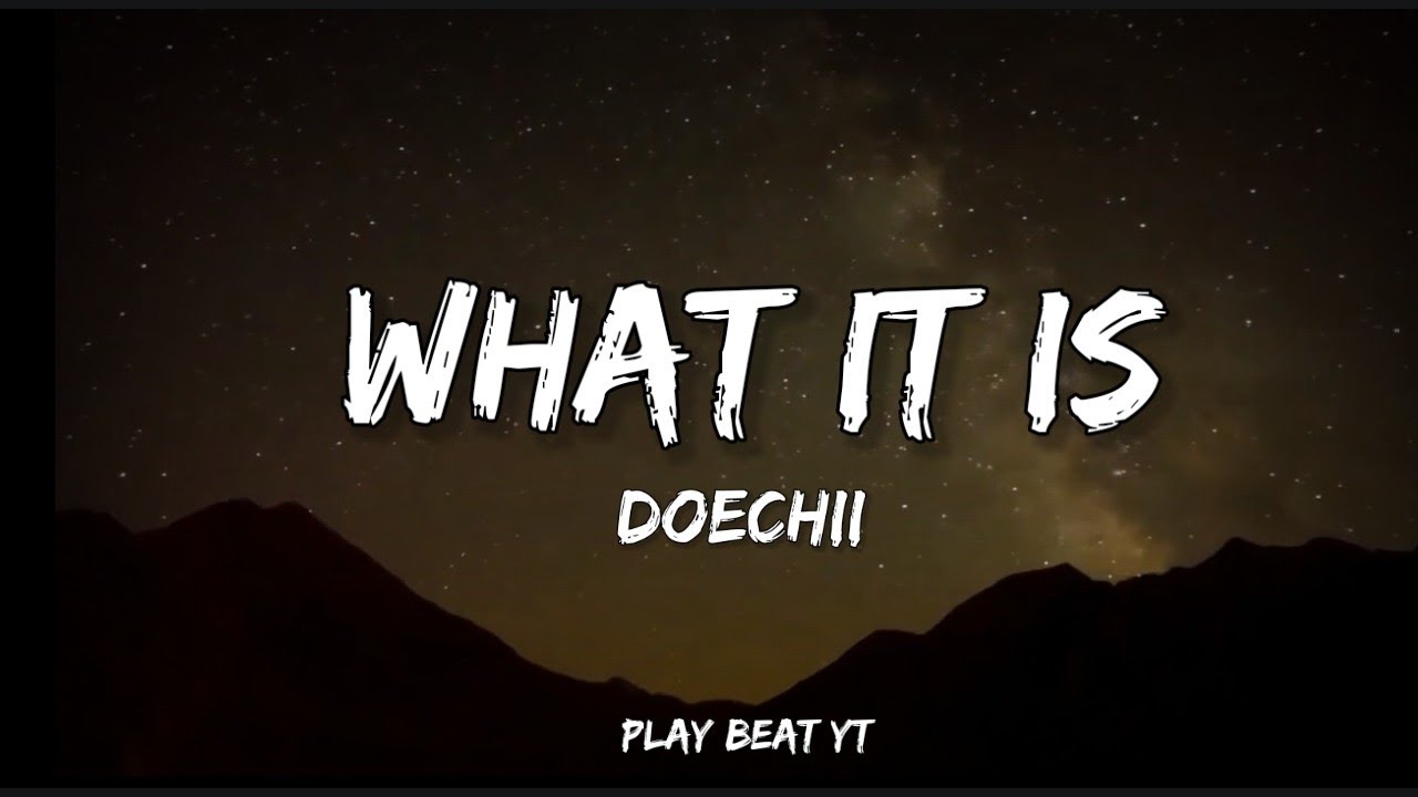 Doechii - What It Is (Solo Version) lyrics - YouTube