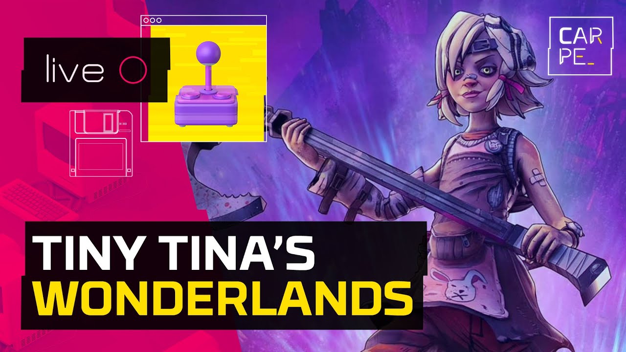 Conferindo TINY TINA'S WONDERLANDS, spin-off de Borderlands - YouTube