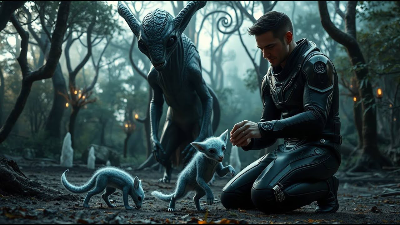 He Shared Food With a Starving Alien Cub—And Attracted Its Gorgeous ...