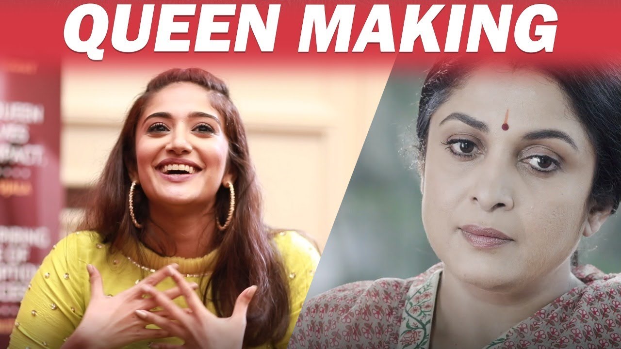 GVM, Ramya Krishnan's Special Hug , Queen Making Story - Anjana Opens ...