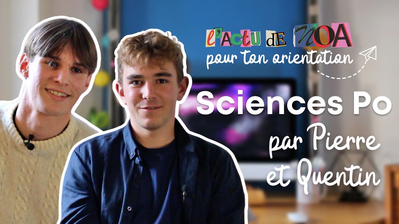 Sciences Po - par Quentin et Pierre ! #parcoursup - YouTube