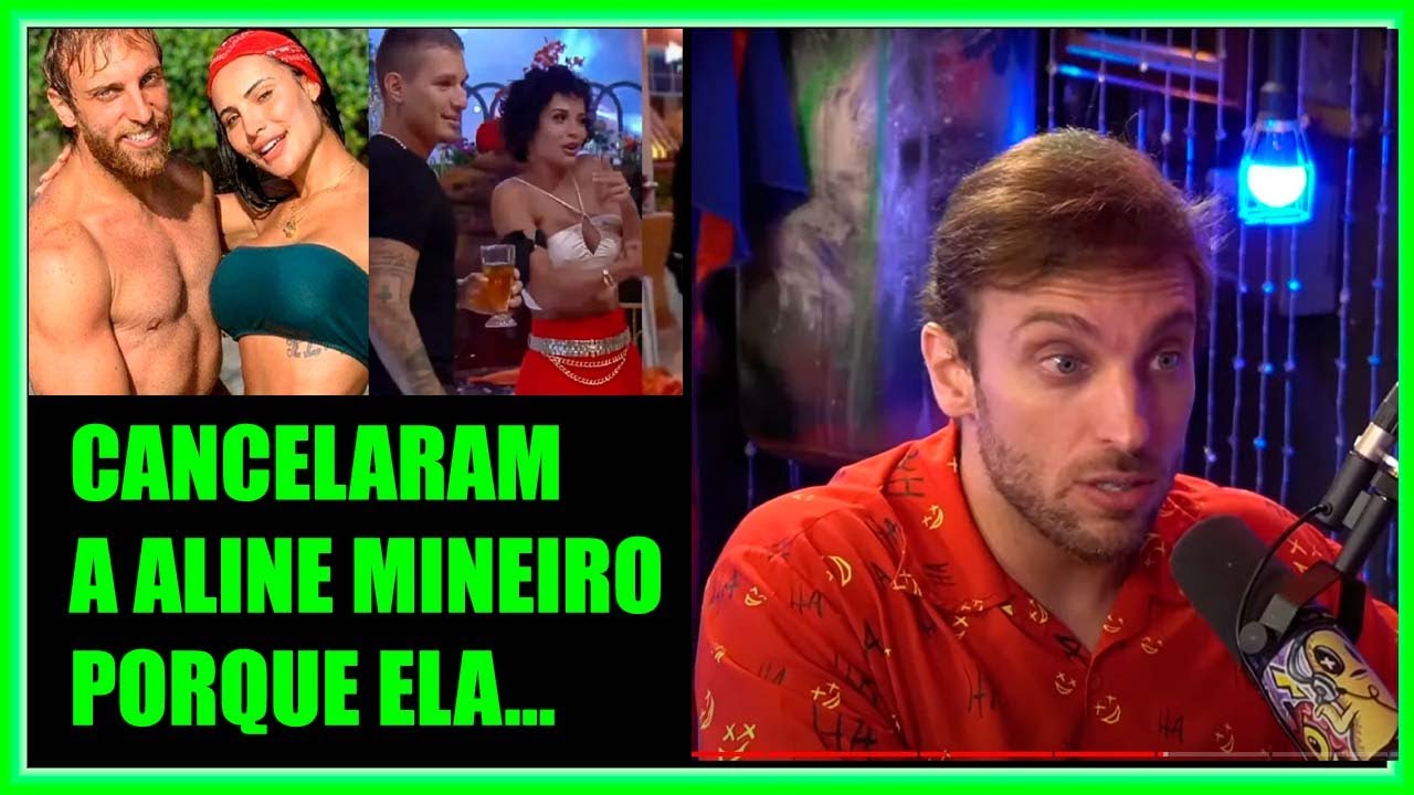 LÉO LINS FALA PORQUE ALINE MINEIRO FOI CANCELADA - YouTube