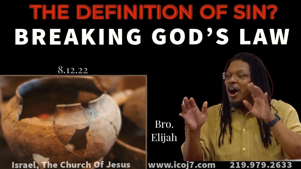 THE DEFINITION OF SIN BREAKING GOD S LAW YouTube THE DEFINITION OF SIN BREAKING GOD S LAW YouTube