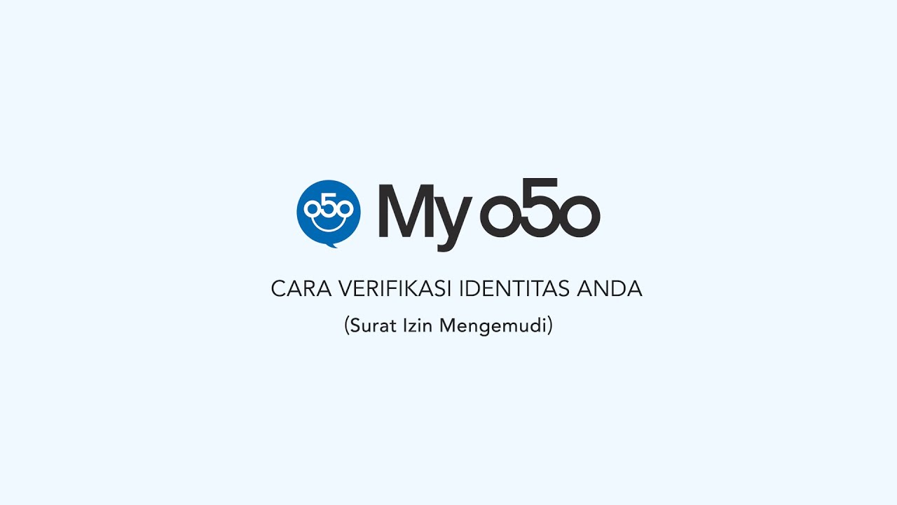 Cara memverifikasi identitas anda pada aplikasi My 050 - Surat Izin Mengemudi - YouTube