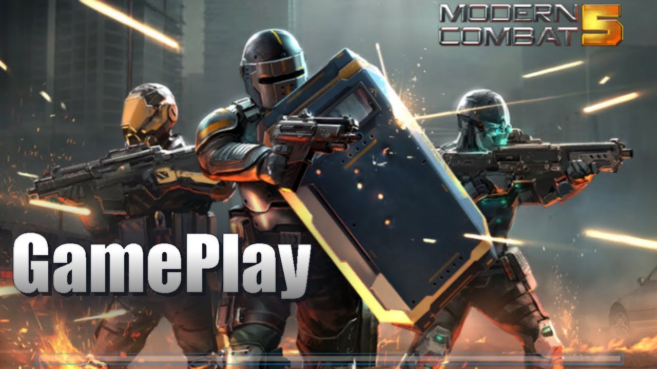 GamePlay Modern Combat 5 [Android] - YouTube