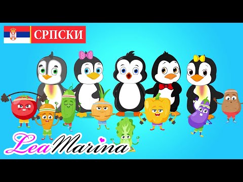 Jedi Povrće - Dečija Pesma - Lea Marina na Srpskom