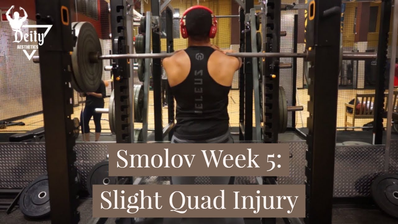 Smolov Squat Program Week 5 | Slight Quad Injury, But Getting Stronger ...