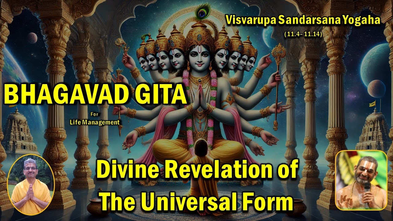 Revealed Universal form of Lord Krishna - Bhagavad Gita for Life ...