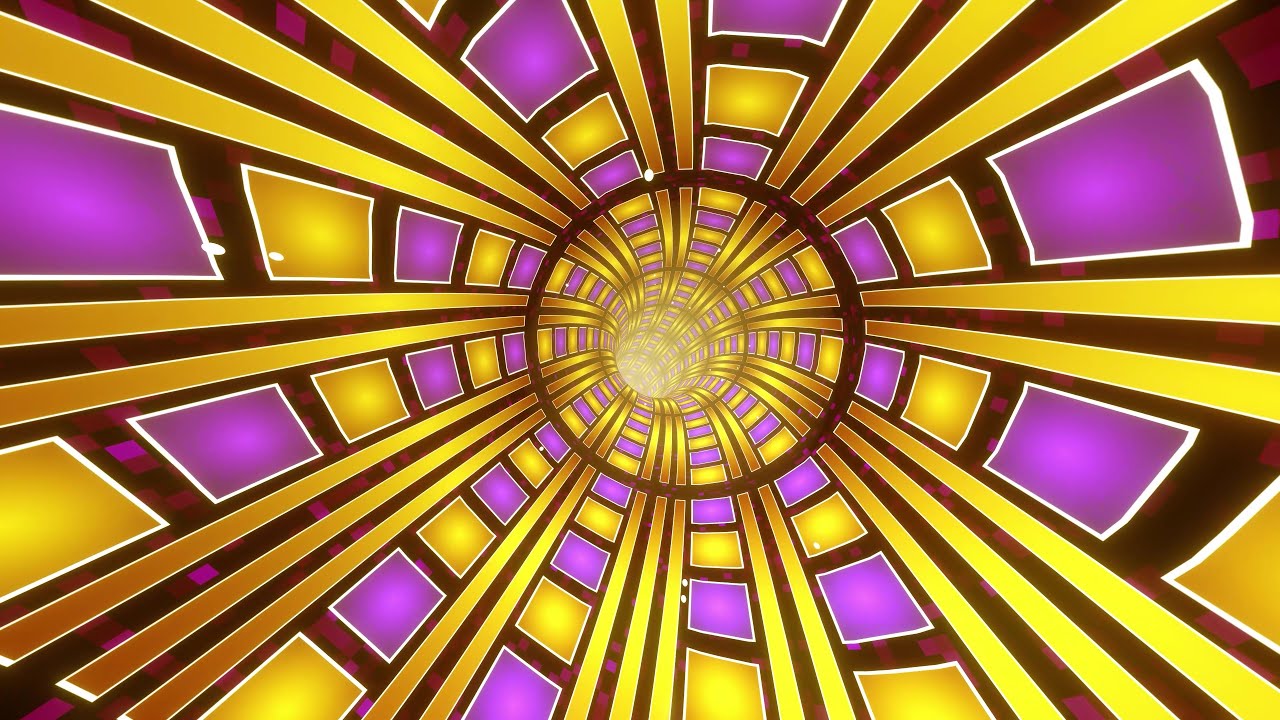 1 Hour Glowing Lights Neon Tunnel Party Disco background - Free Video ...
