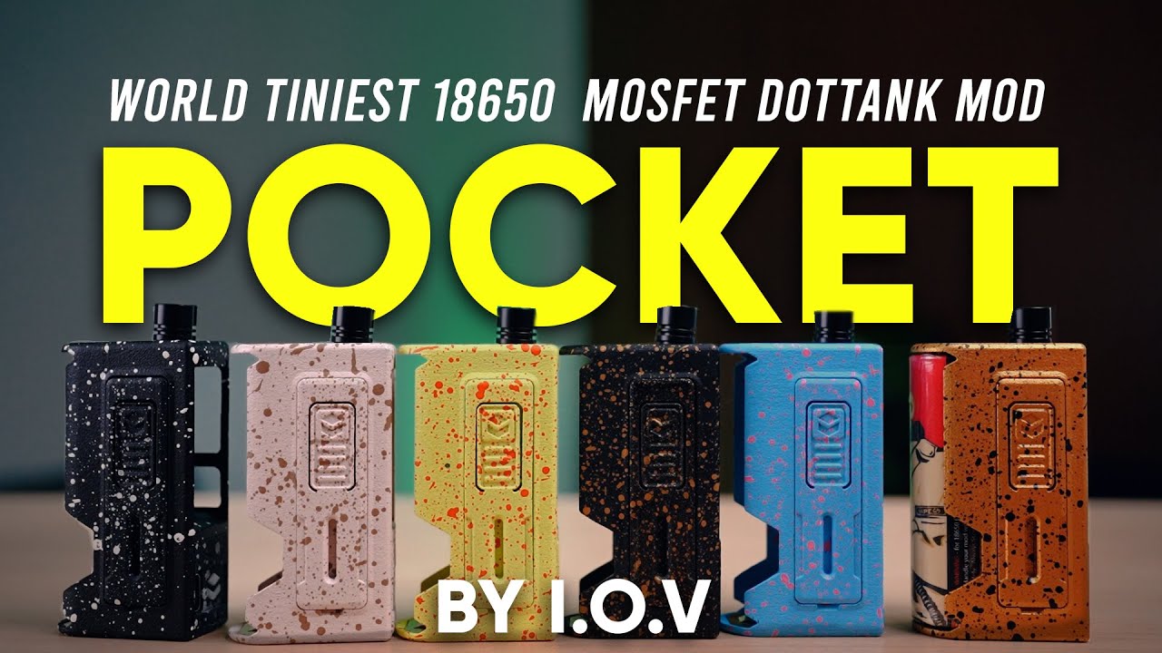 POCKET MOD BY IOV - THE WORLD TINIEST 18650 ? - YouTube