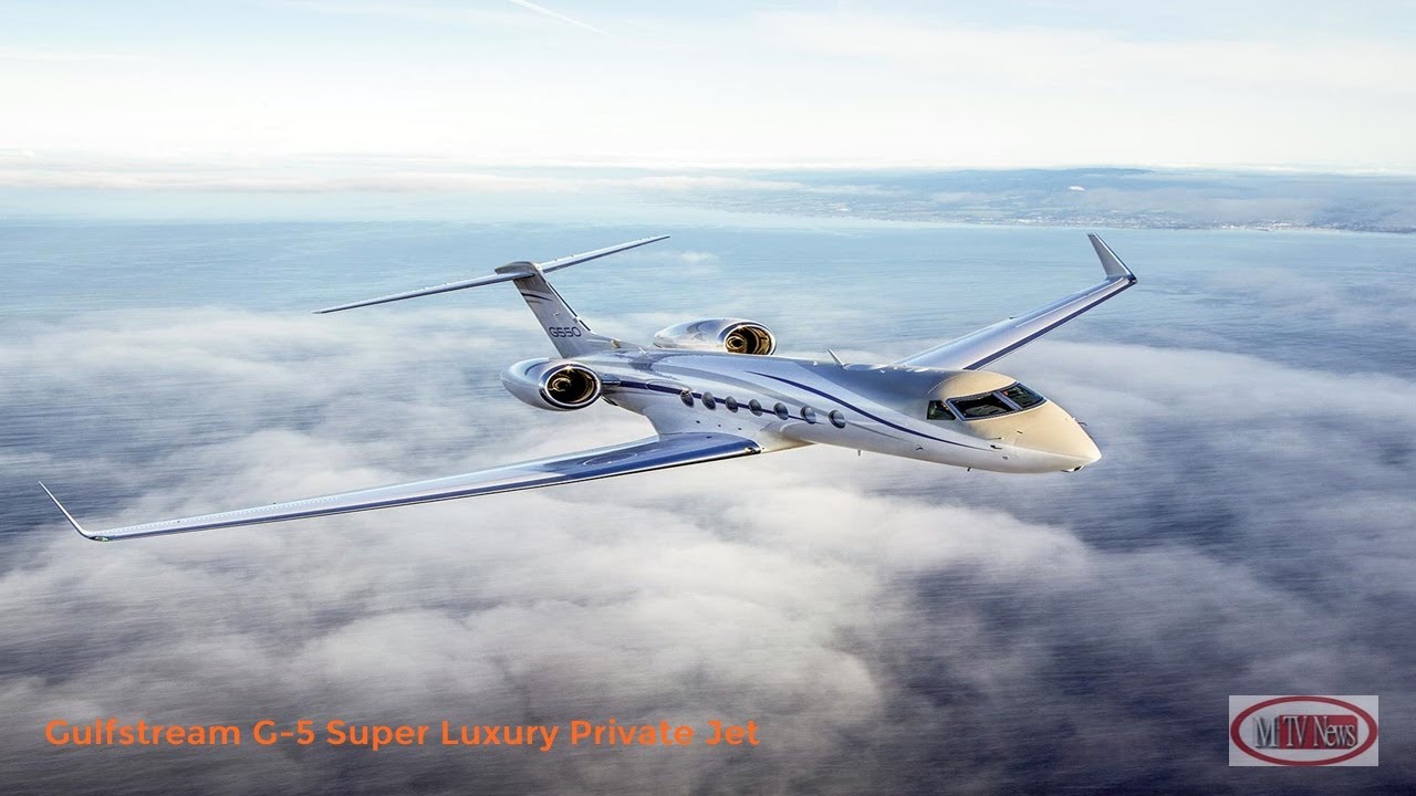 Gulfstream G-5 Super Luxury Private Jet - YouTube