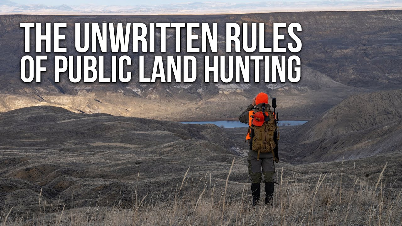 Public Land Hunting Etiquette | The Unspoken Rules - YouTube