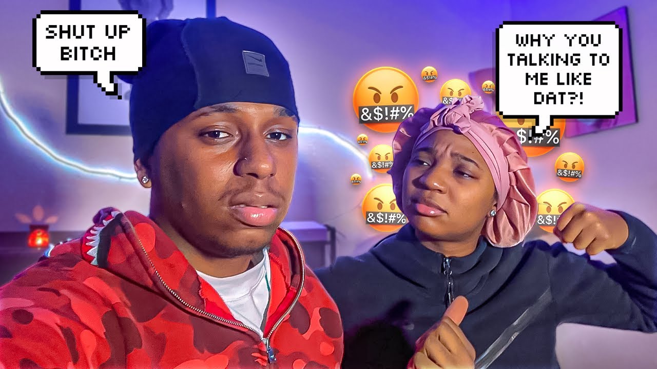 Calling Her The “b” Word Prank…bad Idea Youtube