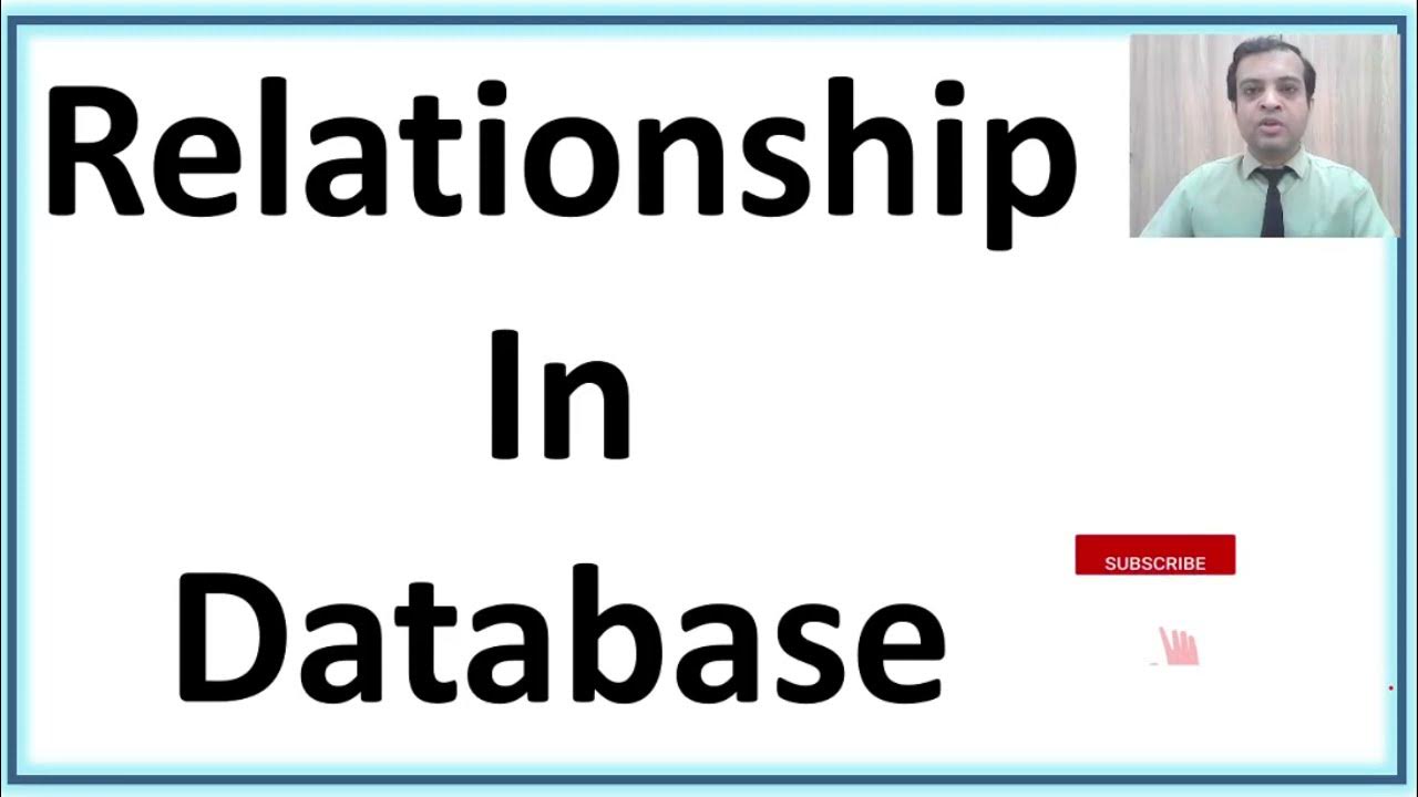 Relationship in Database with practical || Std 11 computer Chapter-10 - YouTube