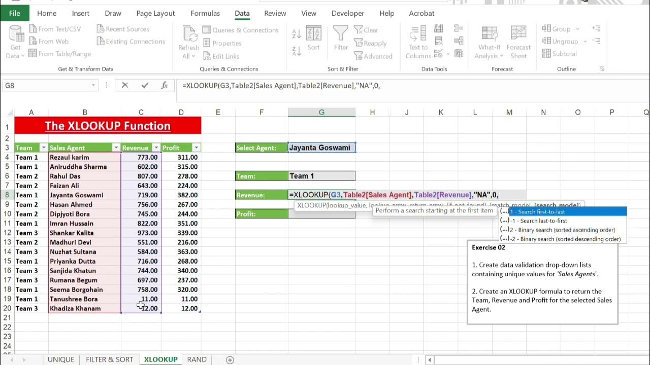 Xlookup Tutorial | How Automate Data Using Xlookup In Excel | Dynamic Arrays | - YouTube