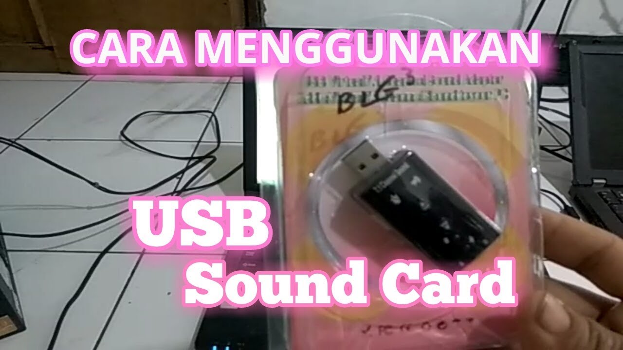 Manfaat USB SoundCard / Cara menggunakan Usb Sound Card di PC/Laptop ...