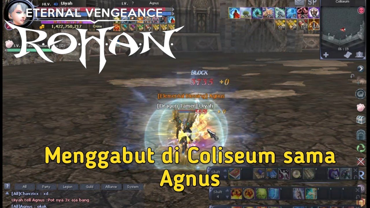 PVP ALERTT!! AGNUS DEFENDER VS UIYAH TEMPLAR| Rohan Eternal Vengeance ...