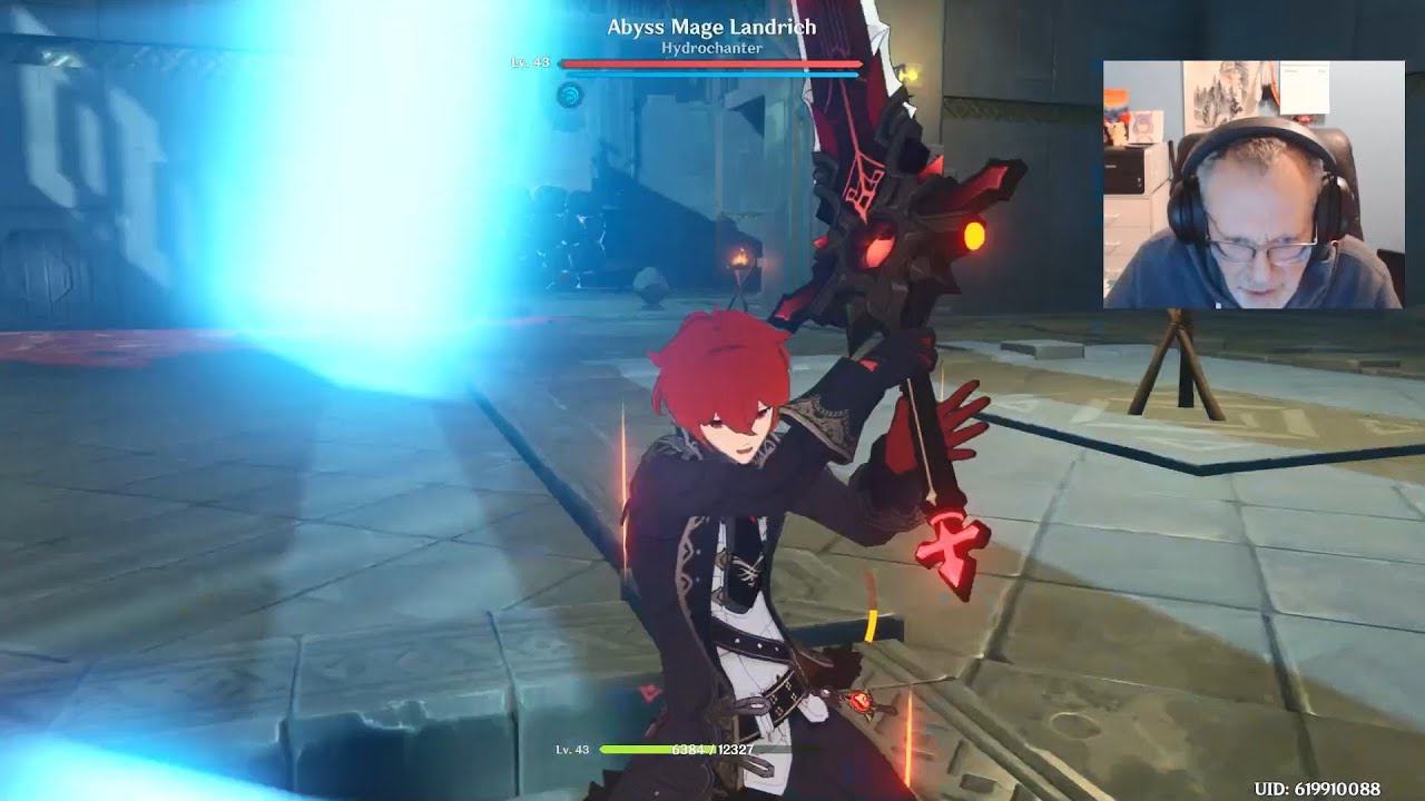 Genshin Impact Story Battle Diluc Darknight Hero's Crisis - YouTube