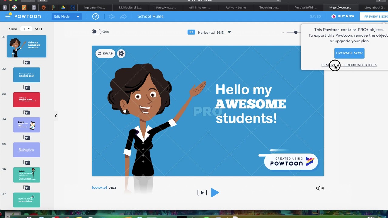 Powtoon Tutorial for Teachers - YouTube