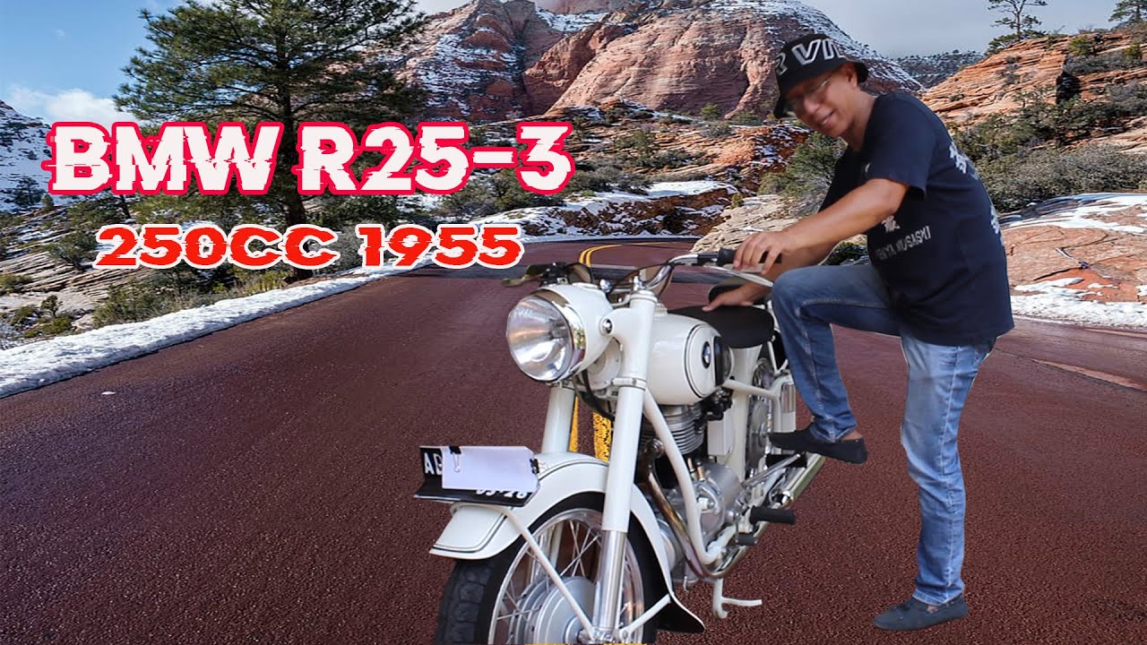 BMW R25 SERIES 3 250CC tahun 1955 review - YouTube