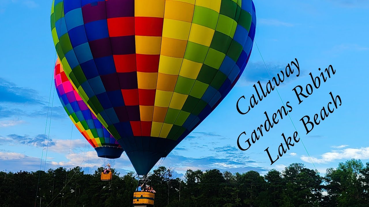 Callaway Gardens Robin Lake Beach - YouTube