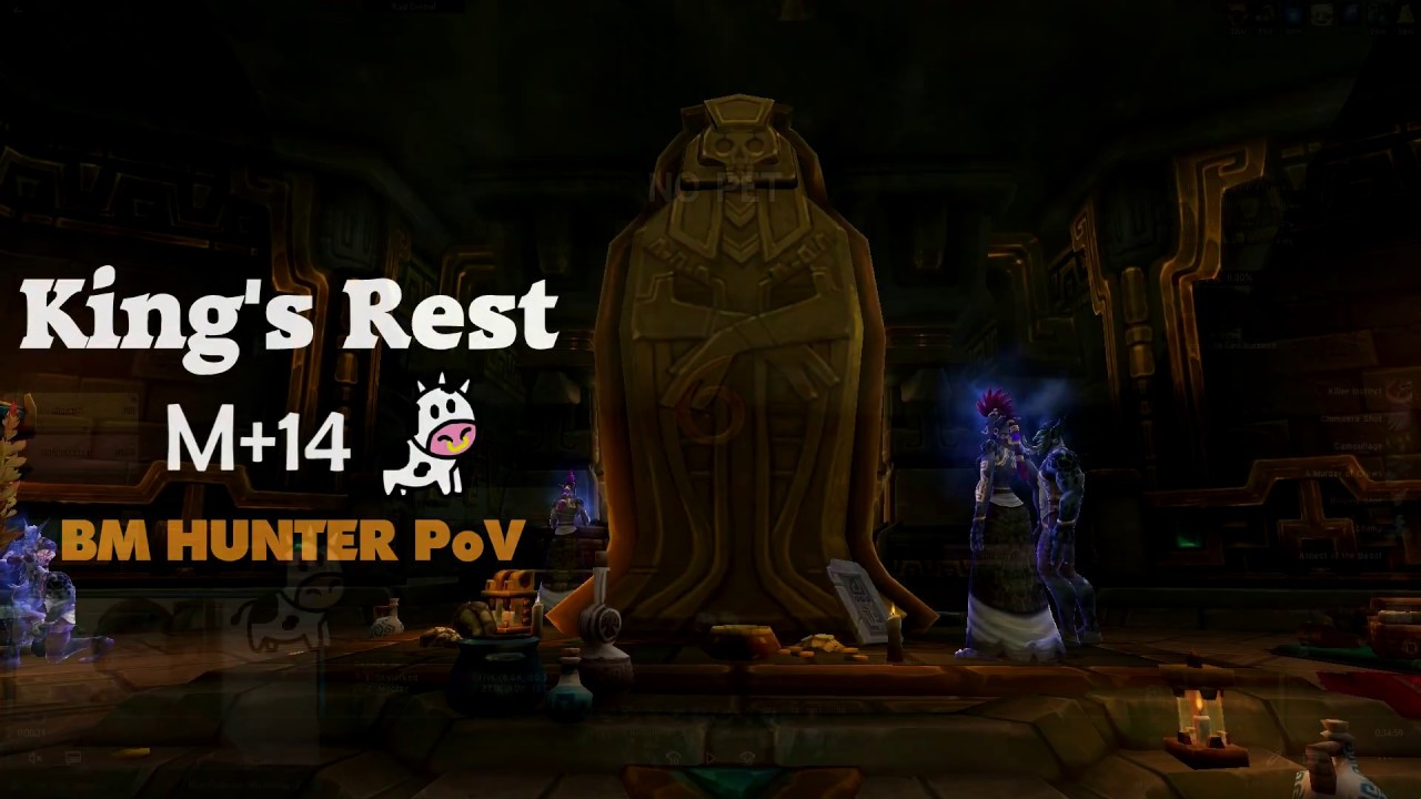 M+14 King's Rest - Dungeon Walkthrough and Commentary | 380 BM Hunter ...