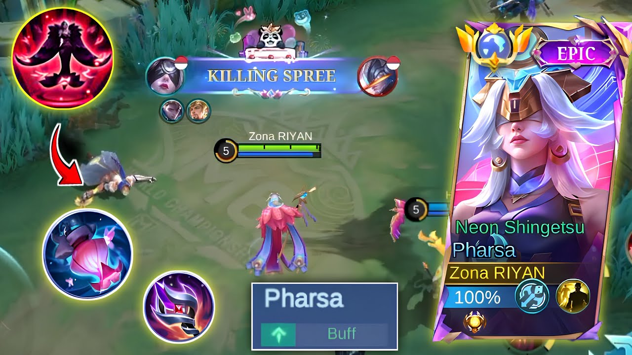NEW META !! PHARSA'S BUILD IS SO BROKEN !! YOU MUST TRY?! GAMEPLAY ...