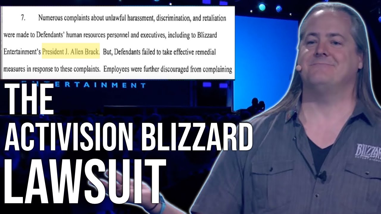 The Activision Blizzard Lawsuit - YouTube