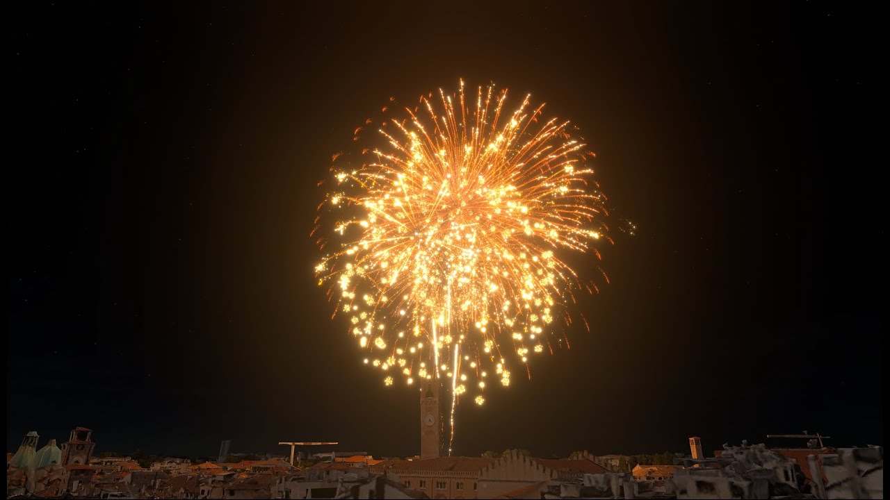 New Year's unusual fireworks - YouTube