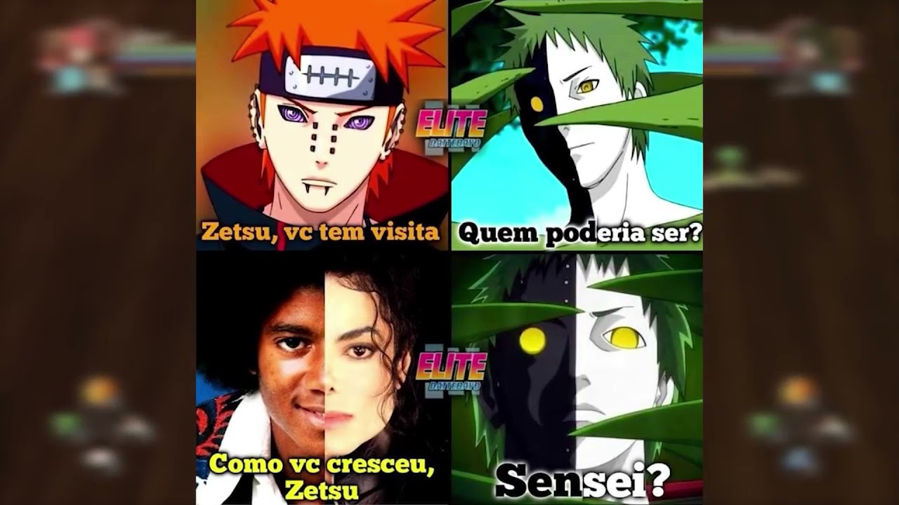 SENSEI DO ZETSU!! MEMES DE NARUTO | Memes em Imagens #Shorts - YouTube