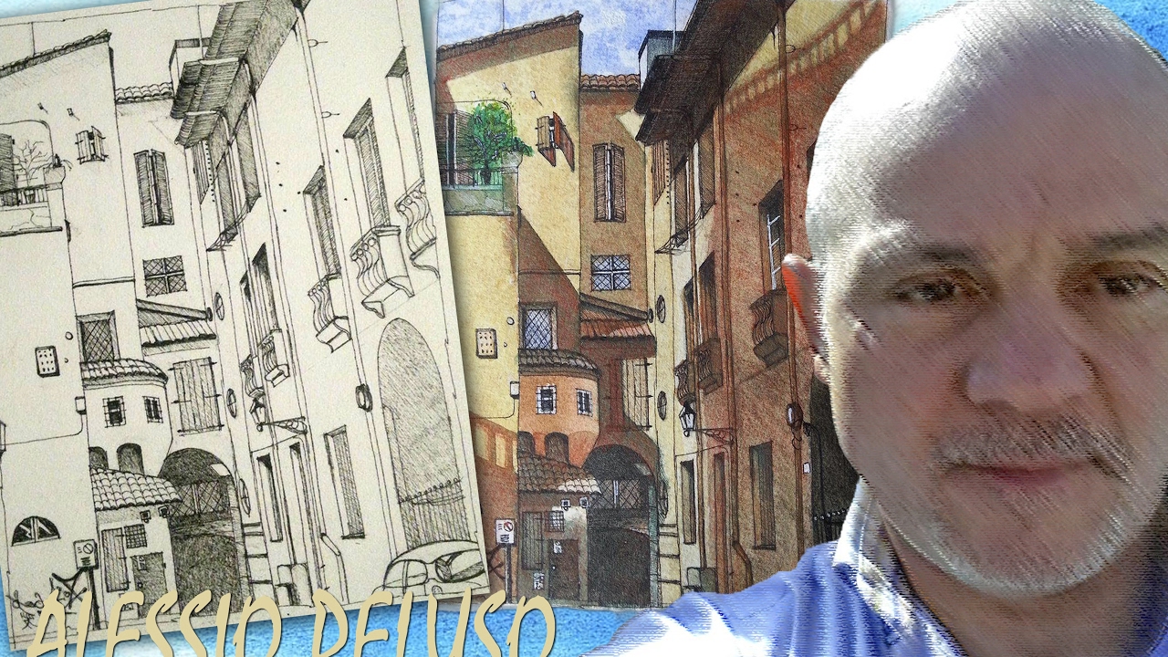 la tecnica del tratteggio spiegata ai principianti - YouTube