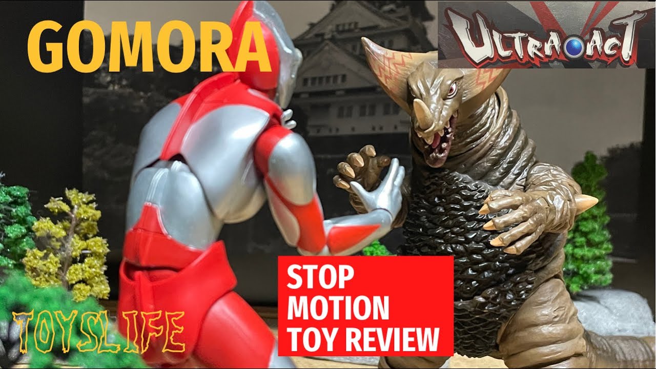 GOMORA vs SHIN ULTRAMAN Stop Motion Battle ULTRA-act Ultra Monster ...