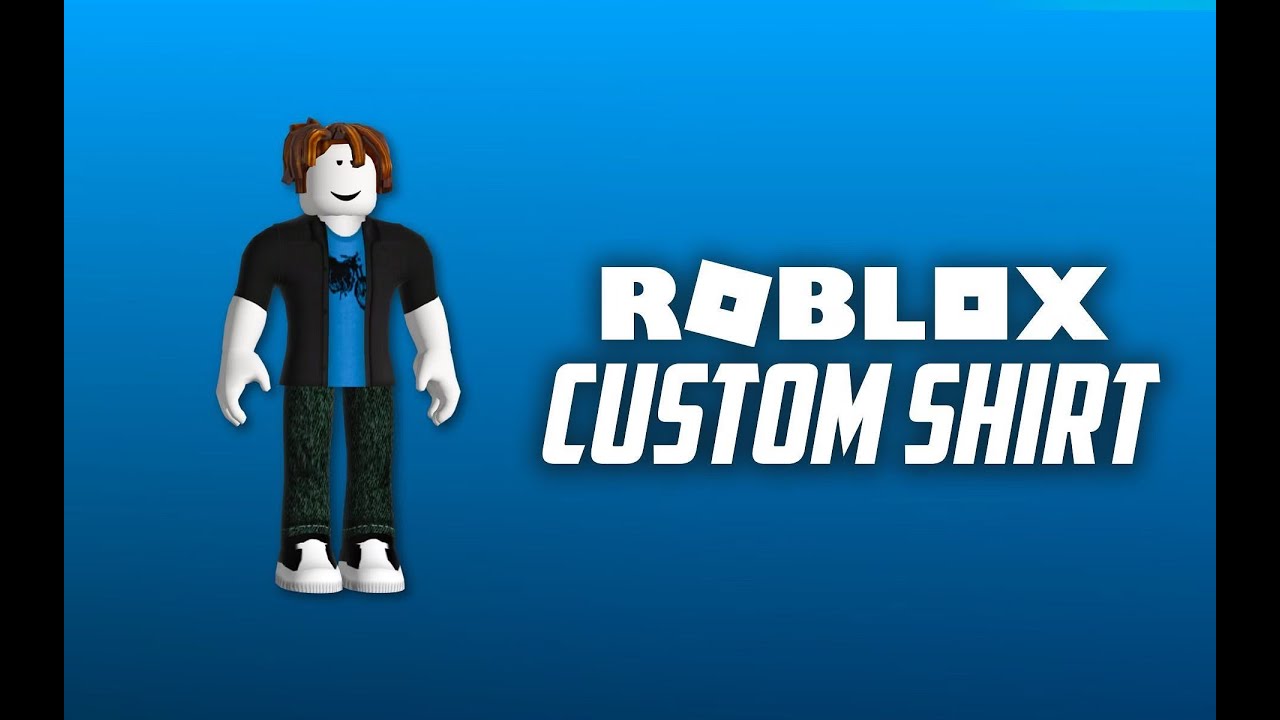 how to make a roblox shirt - YouTube