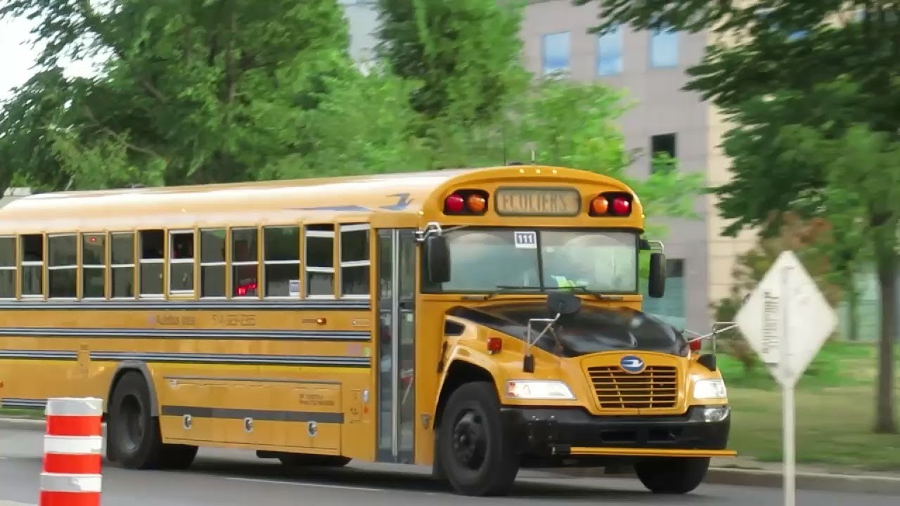 SCHOOL BUSES IN MONTREAL QC / AUGUST - SEPTEMBER 2019 - YouTube