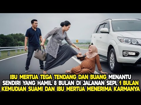 VIRAL❗❗ IBU MERTUA TEGA TENDANG DAN BUANG MENANTU SENDIRI YG HAMIL 8 BULAN,, KARMA DATANG MENGERIKAN