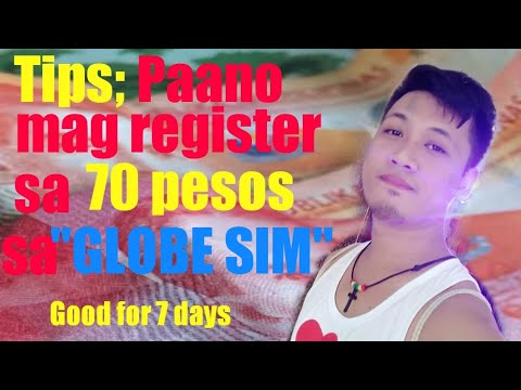 Paano mag register Ng 70 pesos good for 7days?#tutorial#tutorials# ...