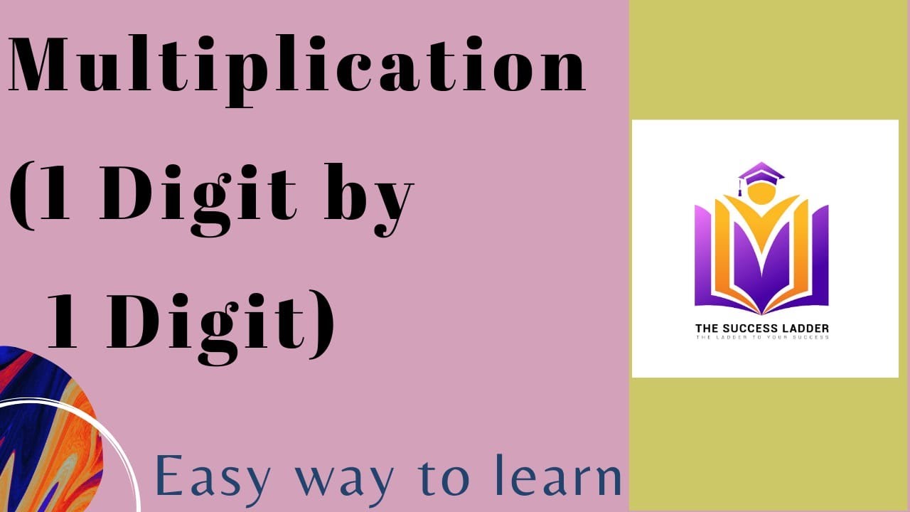 Multiplication of 1 digit by 1 digit | How to multiply numbers by ...