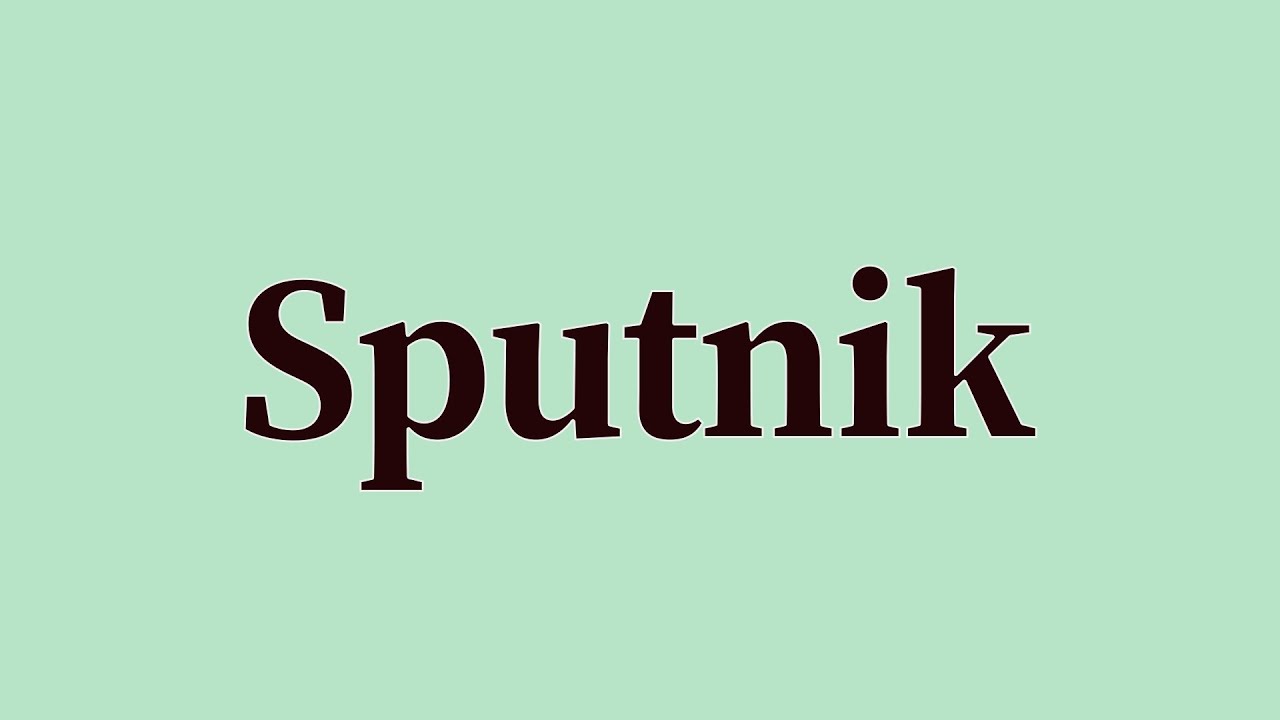 Sputnik Pronunciation and Meaning - YouTube