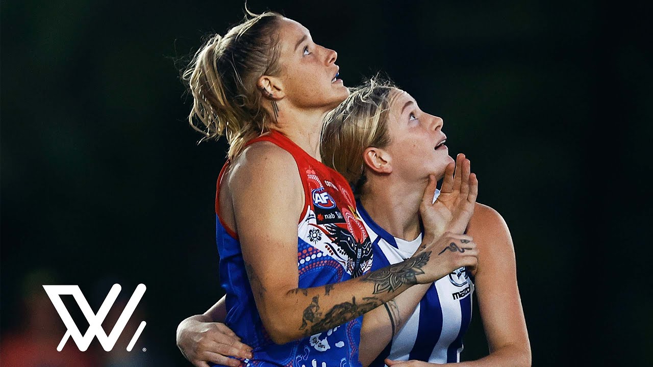 Toyota AFLW Mark of the Year: Round Eight winner - YouTube