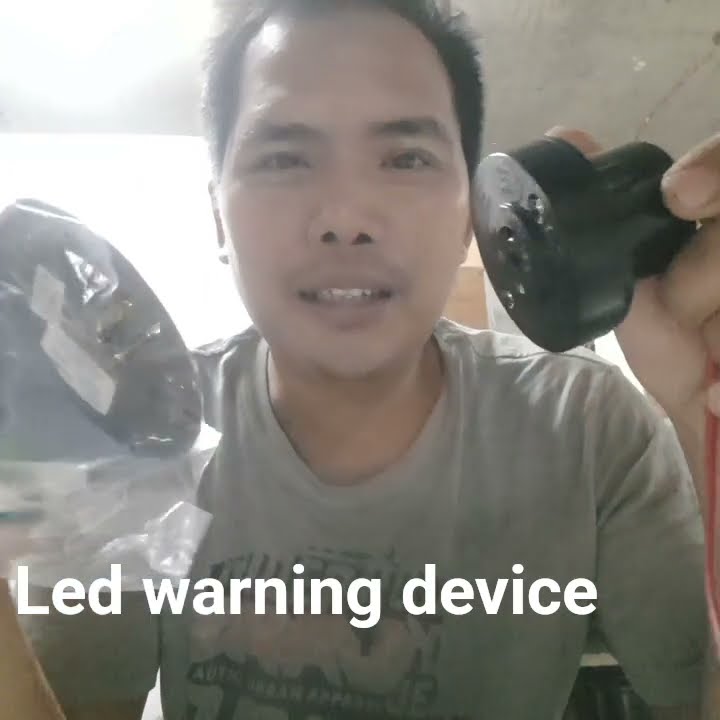 led warning device light - YouTube