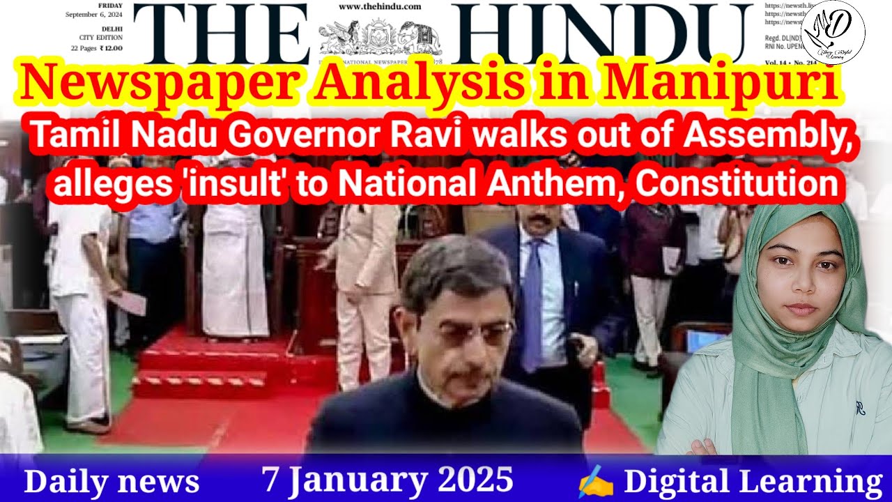 The Hindu Newspaper Analysis in Manipuri|7 January News|Daily Current ...
