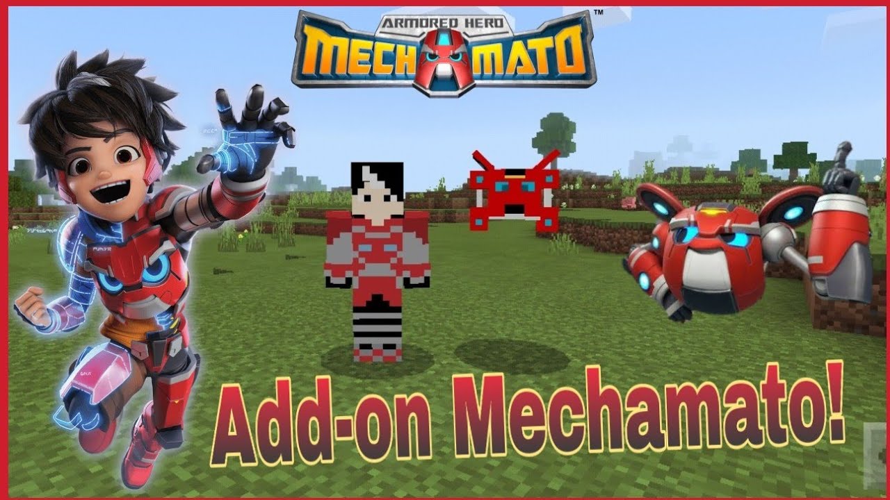 Terbaru Add-on Mechamato di Minecraft Pe! - YouTube